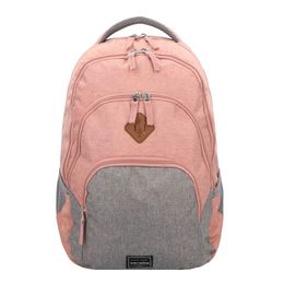 Travelite Backpack 'Basic' boy Pink size One Size
