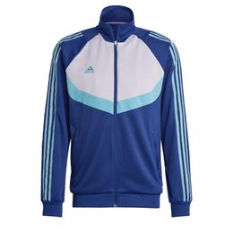 adidas Sportswear Athletic Zip-Up Hoodie 'Tiro' male Blue size S