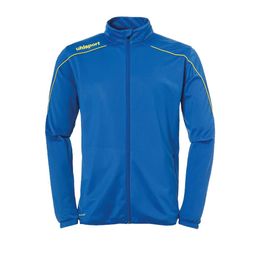 Uhlsport Sportjacke Jungen Gr&ouml;&szlig;e 104 blau / gelb