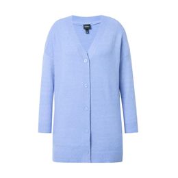 Ulla Popken Knit Cardigan female Blue size 62-64
