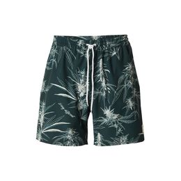 Iriedaily Shorts 'Crazy Fresh' Herren Gr&ouml;&szlig;e 29/30 petrol / wei&szlig;