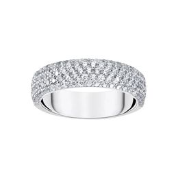 Thomas Sabo Ring Damen Gr&ouml;&szlig;e 52 silber / transparent