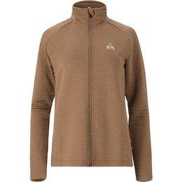 SOS Athletic Zip-Up Hoodie 'Muju' female Brown size L