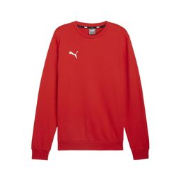 Puma Sportsweatshirt 'TeamGoal' Herren Gr&ouml;&szlig;e L rot / wei&szlig;