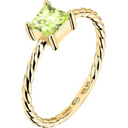 Esprit Ring Damen Gr&ouml;&szlig;e 58 gold / gr&uuml;n