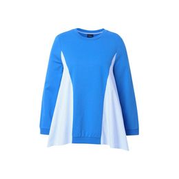 Ulla Popken Sweatshirt female Blue size 62-64