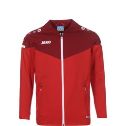 Jako Sportjacke Jungen Gr&ouml;&szlig;e 164 hellrot / dunkelrot / wei&szlig;