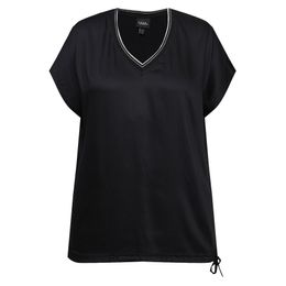 Ulla Popken Blouse female Black size 58-60