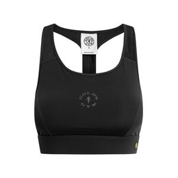 GOLD ́S GYM APPAREL Sport-BH 'Nadia' Damen Gr&ouml;&szlig;e XXL dunkelgrau / schwarz
