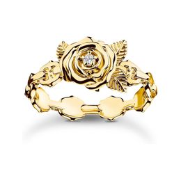 Thomas Sabo Ring Damen Gr&ouml;&szlig;e 58 gold