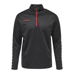 Hummel Sportsweatshirt Herren Gr&ouml;&szlig;e M grau / schwarz
