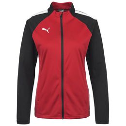 Puma Trainingsjacke 'Team Liga' Damen Gr&ouml;&szlig;e L dunkelrot / wei&szlig;