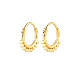Elli Earrings 'Creole, Kugeln' female Gold size One Size