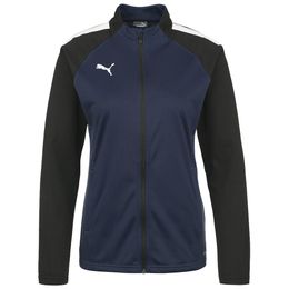 Puma Trainingsjacke 'Team Liga' Damen Gr&ouml;&szlig;e XL indigo / wei&szlig;
