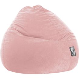 Sitzsack MAGMA HEIMTEX "BeanBag EASY XXL", rosa (altrose), B:130cm, Bezug: 100% Polyester, Sitzs&auml;cke, Sitzsack