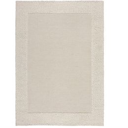Teppich FLAIR RUGS "Rue", beige (natur), B:200cm H:10mm L:290cm, Kunstfaser, Wolle, Teppiche, Teppich, aus einem Wollmischgewebe, handgearbeitet