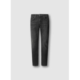 Tapered-fit-Jeans Pepe Jeans "STANLEY", Damen, Gr. 36, L&auml;nge 34, schwarz washed, Denim/Jeans, Obermaterial: 83% Baumwolle, 13% Viskose, 3% Elastomultiester, 1% Elasthan, gerade, unten schmal, Jeans, Ziern&auml;hte an den Ges&auml;&szlig;taschen
