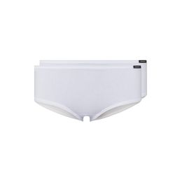 Panty Skiny "Cotton Advantage", Damen, Gr. 36, wei&szlig;, Obermaterial: 96% Baumwolle, 4% Elasthan, unifarben, bequem, Unterhosen Panty, bequem, flaches Gummi, h&uuml;fthoch, Baumwollmix