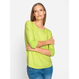 Heine Damen 3/4-Arm-Shirt, Gr&uuml;n, Gr. 46, 3/4 Arm Shirts, Material: Viskose