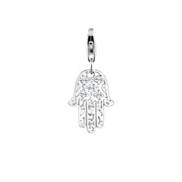 NENALINA Charm 'Hamsa Hand' Damen Gr&ouml;&szlig;e One Size silber