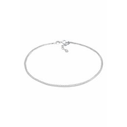 Elli Fu&szlig;schmuck 'Basic' Damen Gr&ouml;&szlig;e 22 silber