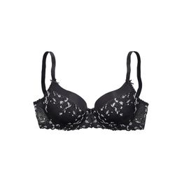 Nuance BH Damen Gr&ouml;&szlig;e 80 schwarz / wei&szlig;