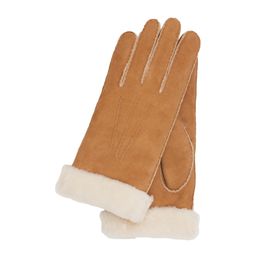 Kessler Handschuh 'Ilvy' Damen Gr&ouml;&szlig;e S hellbraun / offwhite