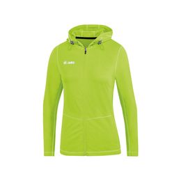 Jako Sportjacke Damen Gr&ouml;&szlig;e S neongr&uuml;n / wei&szlig;
