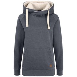 oxmo Sweatshirt 'Julia' Damen Gr&ouml;&szlig;e XXL taubenblau / wei&szlig;