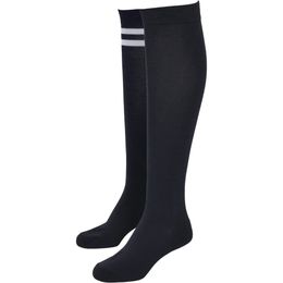 Urban Classics Kniestr&uuml;mpfe Damen Gr&ouml;&szlig;e 39/42 dunkelblau / wei&szlig;