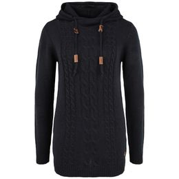 oxmo Pullover 'Cable' Damen Gr&ouml;&szlig;e M schwarz