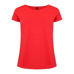 Yoek T-shirt ' COTTON ' Damen Gr&ouml;&szlig;e M/L rot
