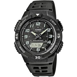Casio Analoguhr Herren Gr&ouml;&szlig;e One Size schwarz / wei&szlig;