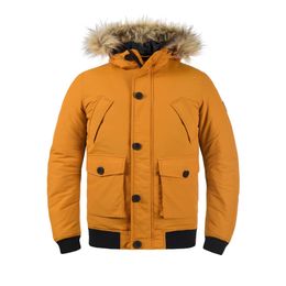 !Solid Winterjacke 'Frio' Herren Gr&ouml;&szlig;e XXL beige / orange / schwarz