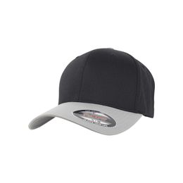 Flexfit Cap Herren Gr&ouml;&szlig;e 60/61 hellgrau / schwarz