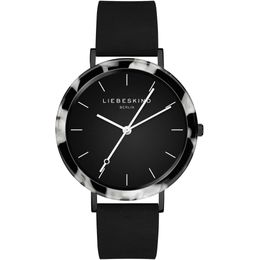 Liebeskind Berlin Uhr Damen Gr&ouml;&szlig;e One Size schwarz / silber