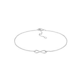 Elli Fu&szlig;schmuck Infinity Unendlichkeit Damen Gr&ouml;&szlig;e One Size silber