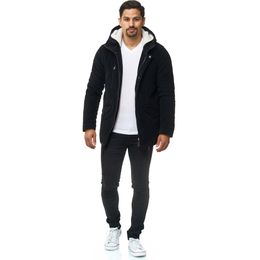INDICODE Jeans Parka ' Dudley ' Herren Gr&ouml;&szlig;e S schwarz