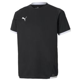 Puma Trikot 'TeamLiga' Jungen Gr&ouml;&szlig;e 176 schwarz / wei&szlig;