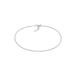 Elli Fu&szlig;schmuck 'Basic' Damen Gr&ouml;&szlig;e 22 silber