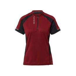 Endurance Funktionsshirt 'Java' Damen Gr&ouml;&szlig;e S/M bordeaux / schwarz