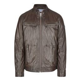 Bugatti Lederjacke 'BUFidelio' Herren Gr&ouml;&szlig;e XL dunkelbraun