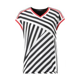 Aniston Casual Shirt Damen Gr&ouml;&szlig;e XXL rot / schwarz / wei&szlig;