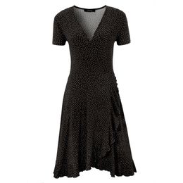 Aniston Selected Sommerkleid Damen Gr&ouml;&szlig;e 40 schwarz / wei&szlig;