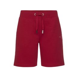 Kangaroos Shorts Damen Gr&ouml;&szlig;e 56/58 karminrot / wei&szlig;