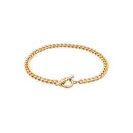 Elli Armband Basic Armband Damen Gr&ouml;&szlig;e 16 gold