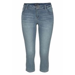 Arizona Caprijeans 'Ultra-Stretch' Damen Gr&ouml;&szlig;e 27/28 blue denim