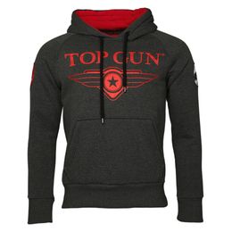 Top Gun Kapuzenpulli ' Defender ' Herren Gr&ouml;&szlig;e M grau