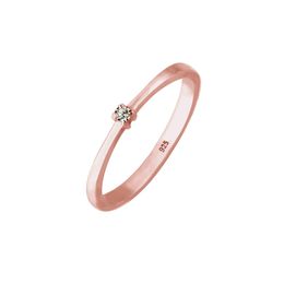 Elli Ring 'Solit&auml;r' Damen Gr&ouml;&szlig;e 56 rosegold