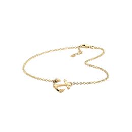 Elli Fu&szlig;schmuck 'Anker' Damen Gr&ouml;&szlig;e One Size gold